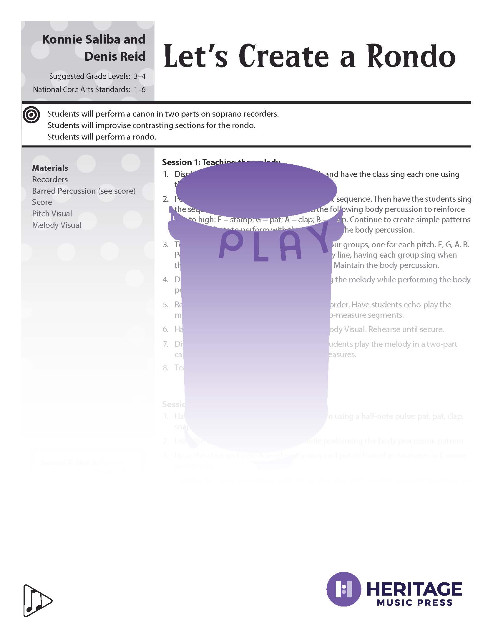 Let's Create a Rondo
